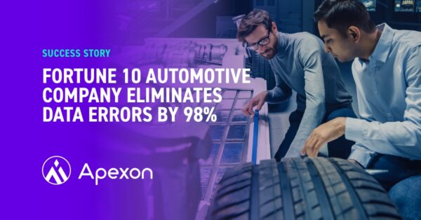 Fortune 10 Automotive: Eliminating Data Errors by 98%